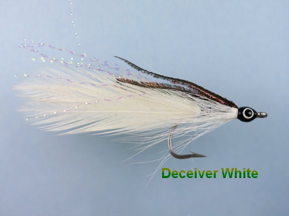 White Deceiver Fly - Fishing Flies with Fish4Flies Worldwide